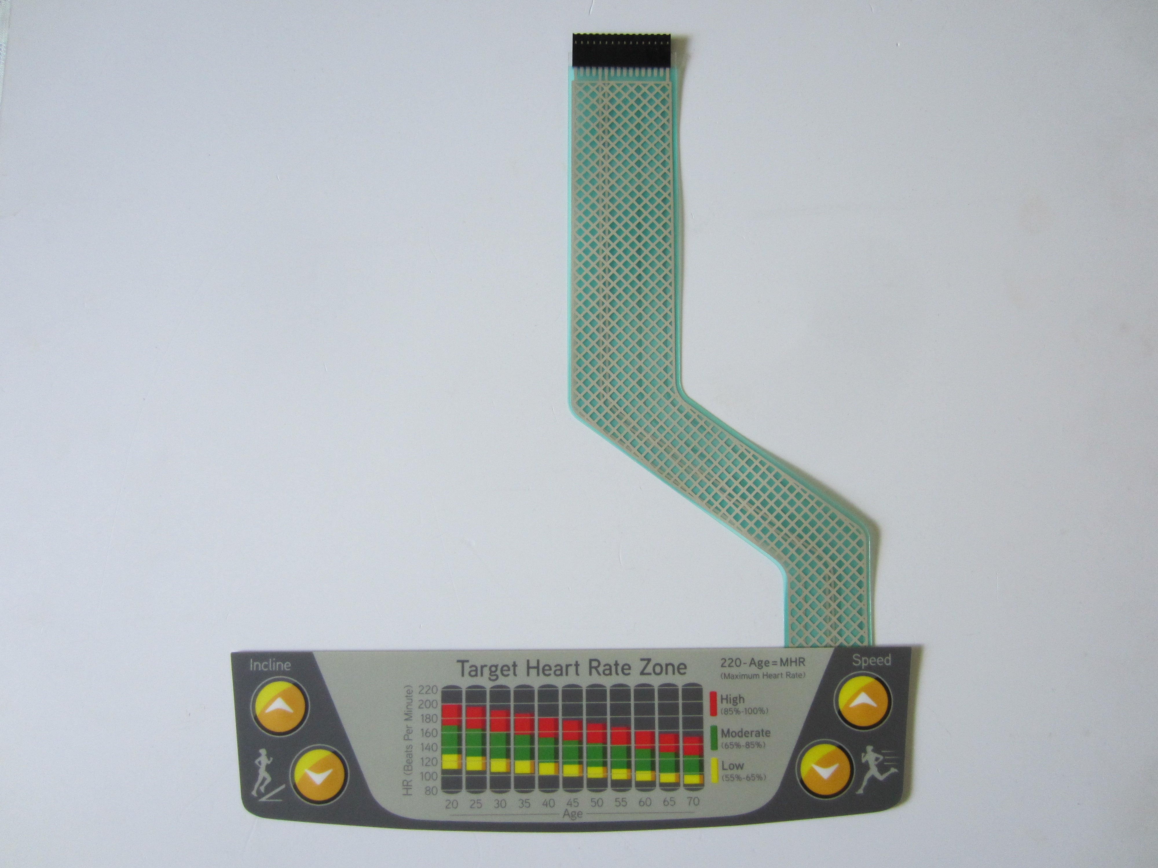 Matrix T5X G4 Treadmill Lower Overlay Keypad 16 PIN Connector "No TV ...