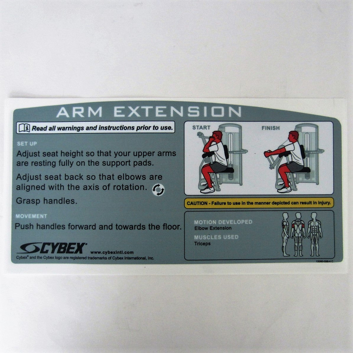 Cybex VR3 Arm Extension – FitnessGraphics.com