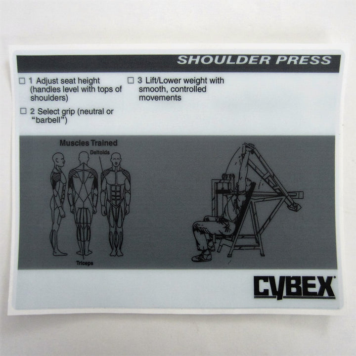 Cybex Classic Shoulder Press – FitnessGraphics.com