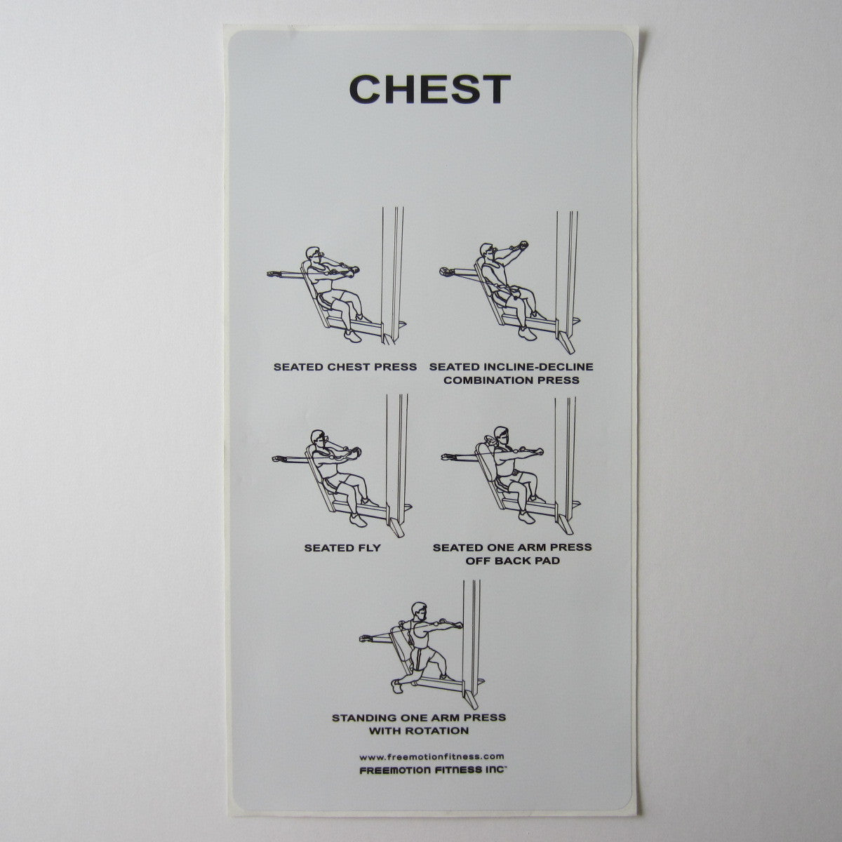 Freemotion Chest 21" x 11" – FitnessGraphics.com