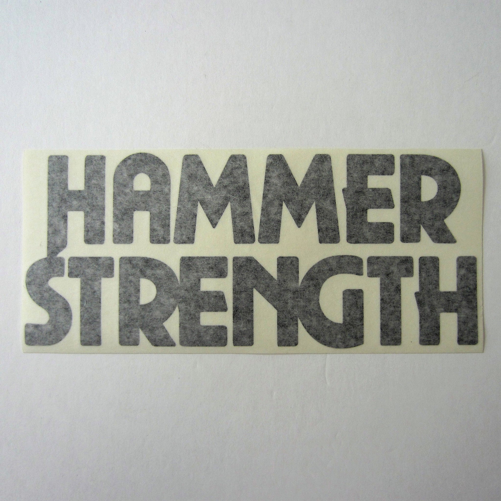 Hammer Strength Shroud Decal Black or White 10" x 4-1/4 ...