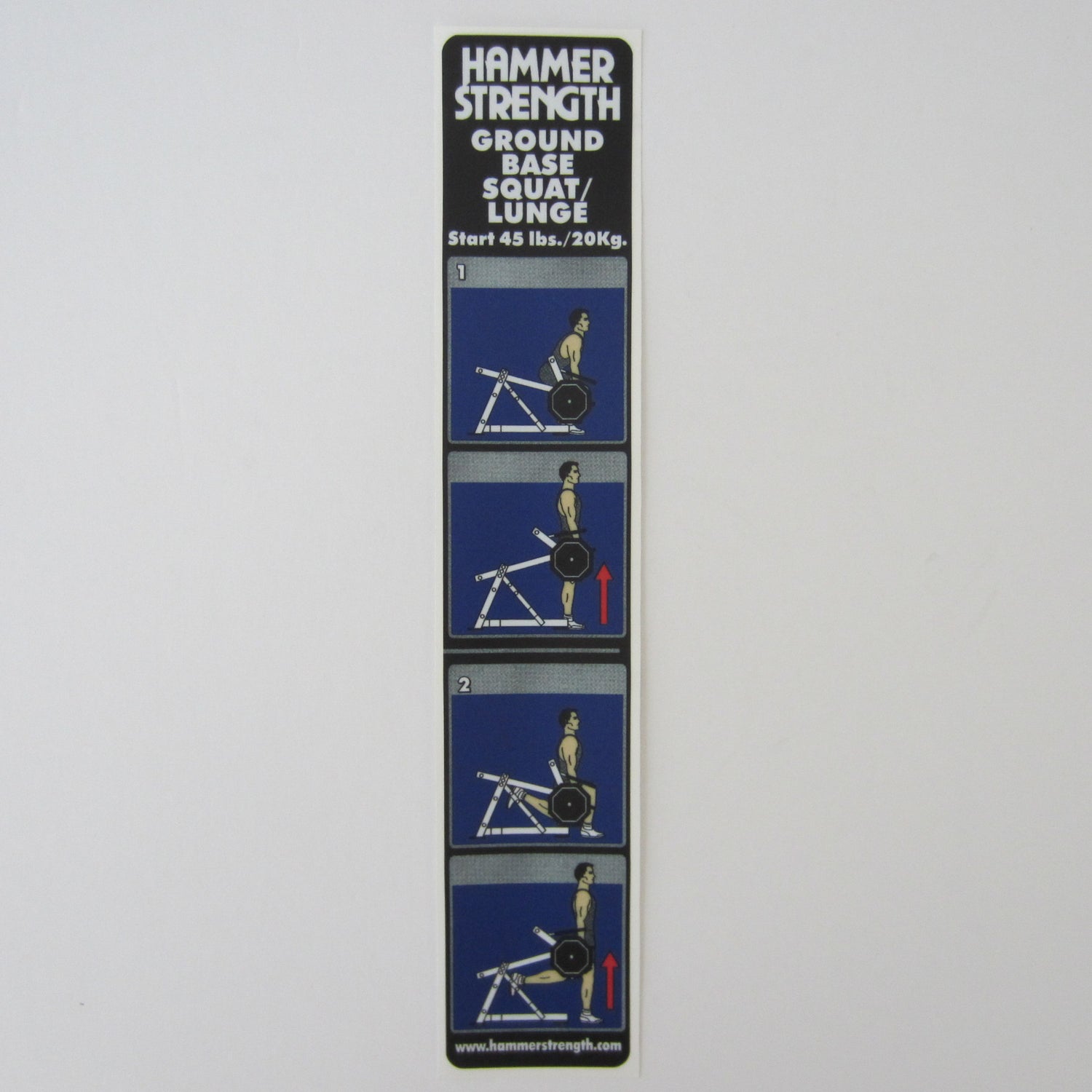 Hammer Strength Instruction Decals – FitnessGraphics.com