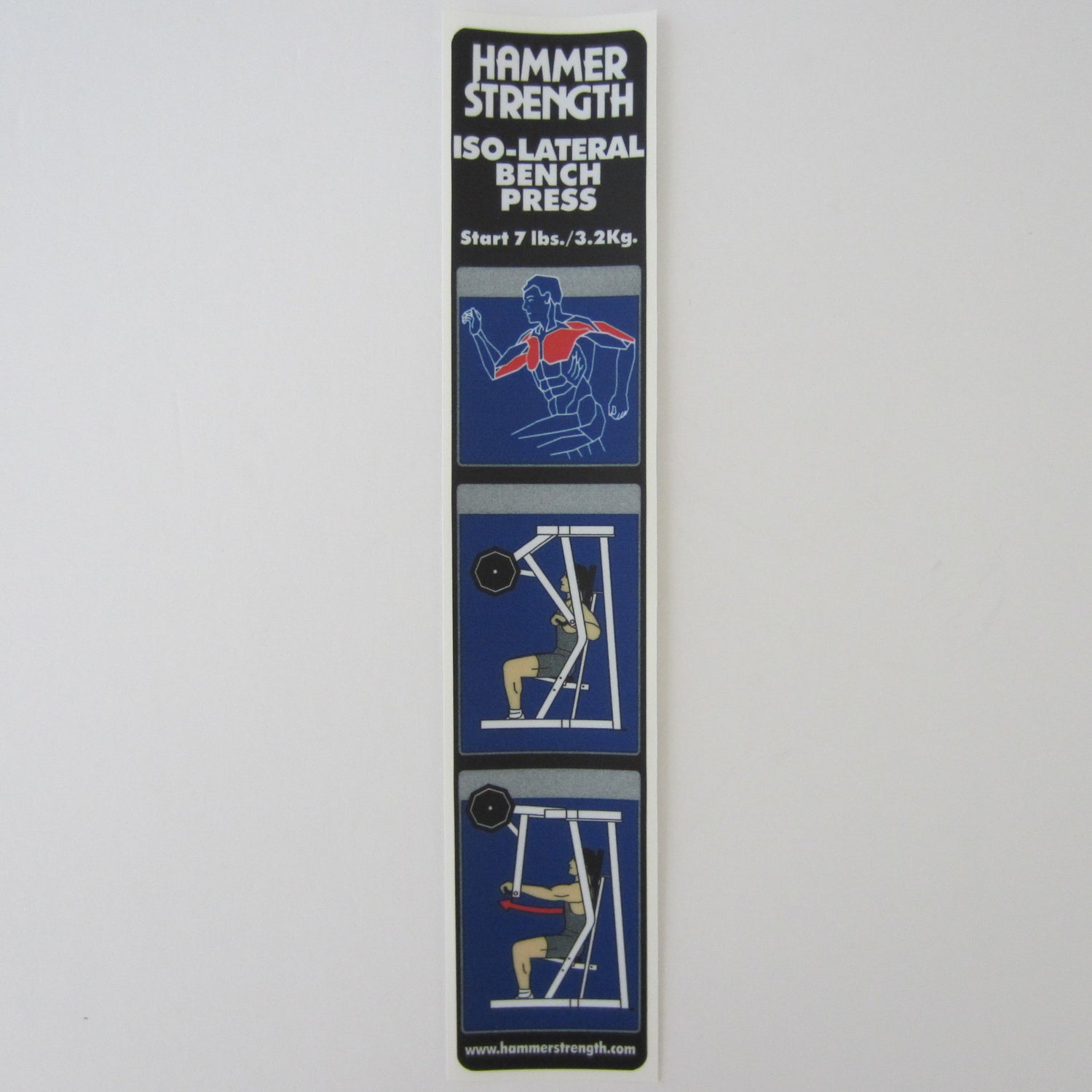 Hammer Strength Instruction Decals – FitnessGraphics.com