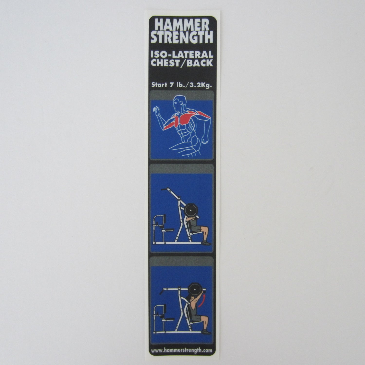 Hammer Strength Instruction Decals – FitnessGraphics.com