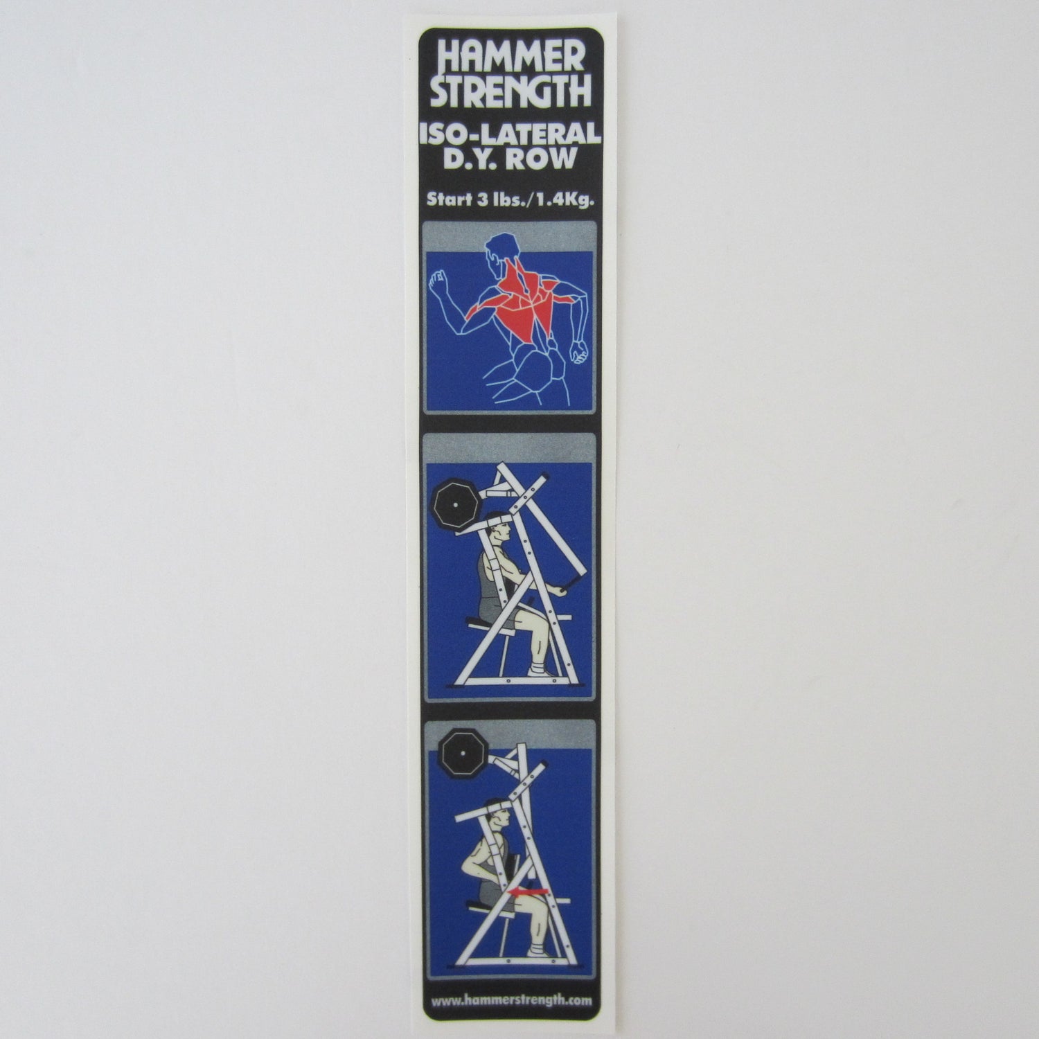 Iso Lateral DY Row – FitnessGraphics.com