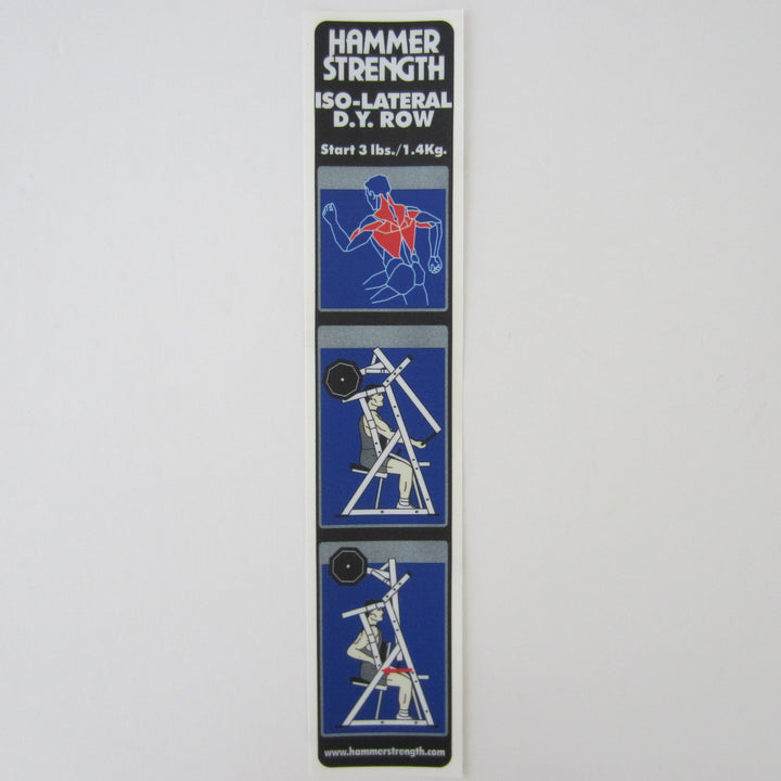 Iso Lateral DY Row – FitnessGraphics.com