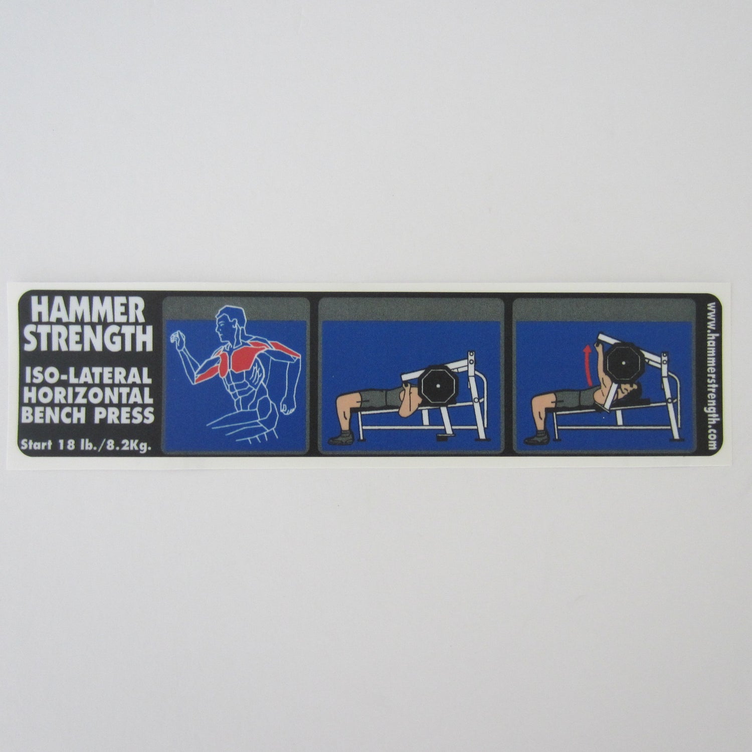 Hammer Strength Instruction Decals – FitnessGraphics.com