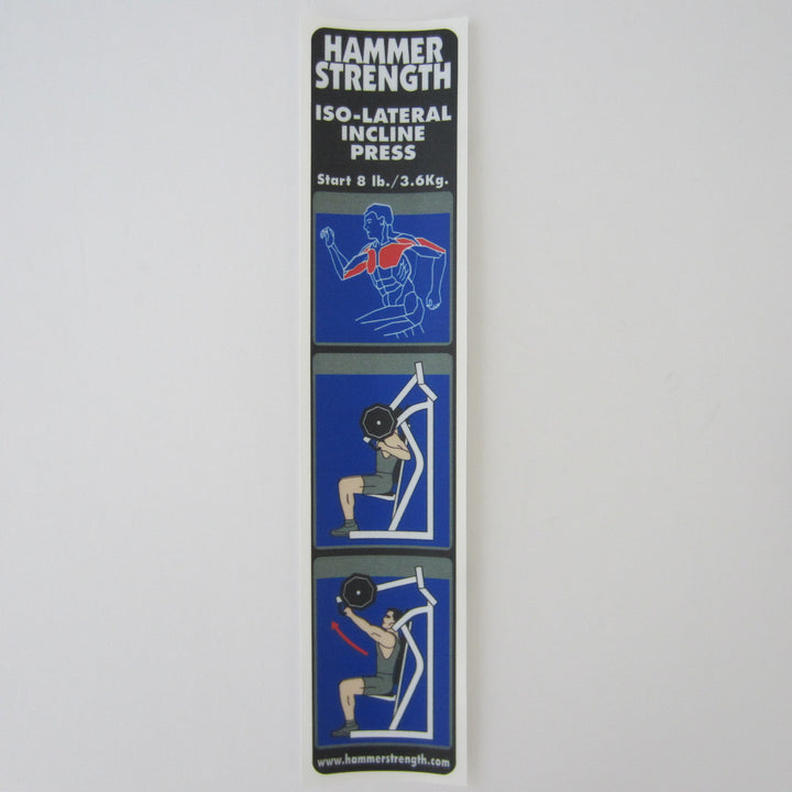Hammer Strength Instruction Decals – FitnessGraphics.com