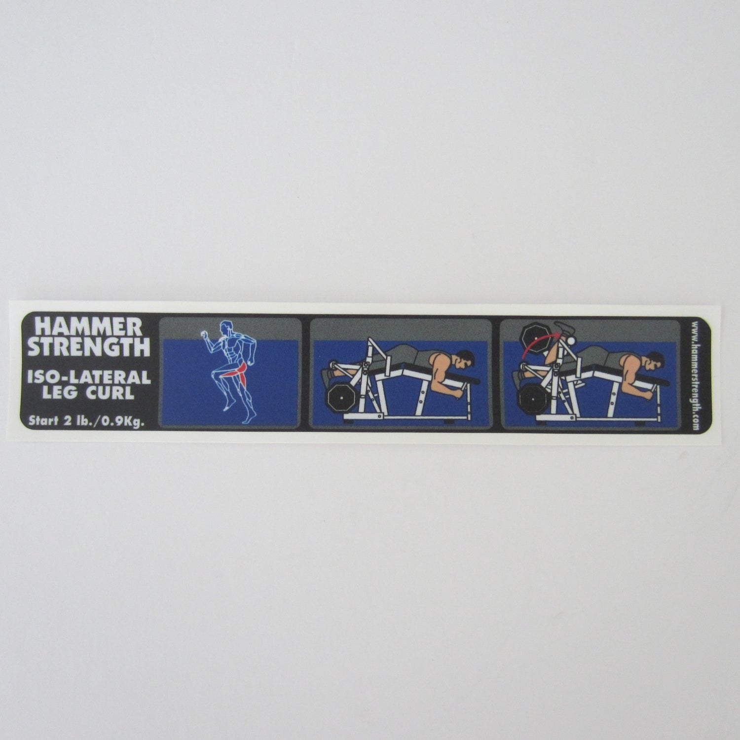 Hammer Strength Instruction Decals – FitnessGraphics.com