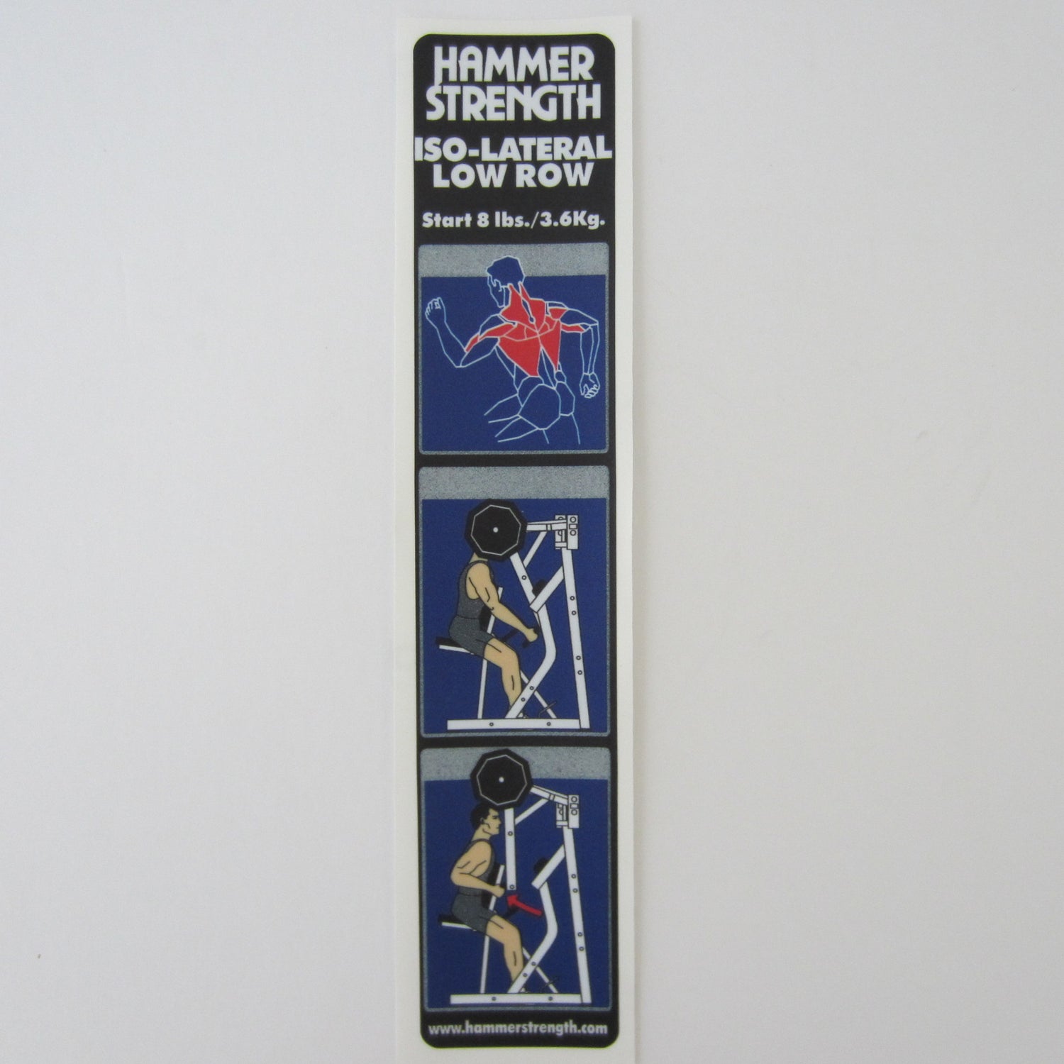 Hammer Strength Instruction Decals – FitnessGraphics.com