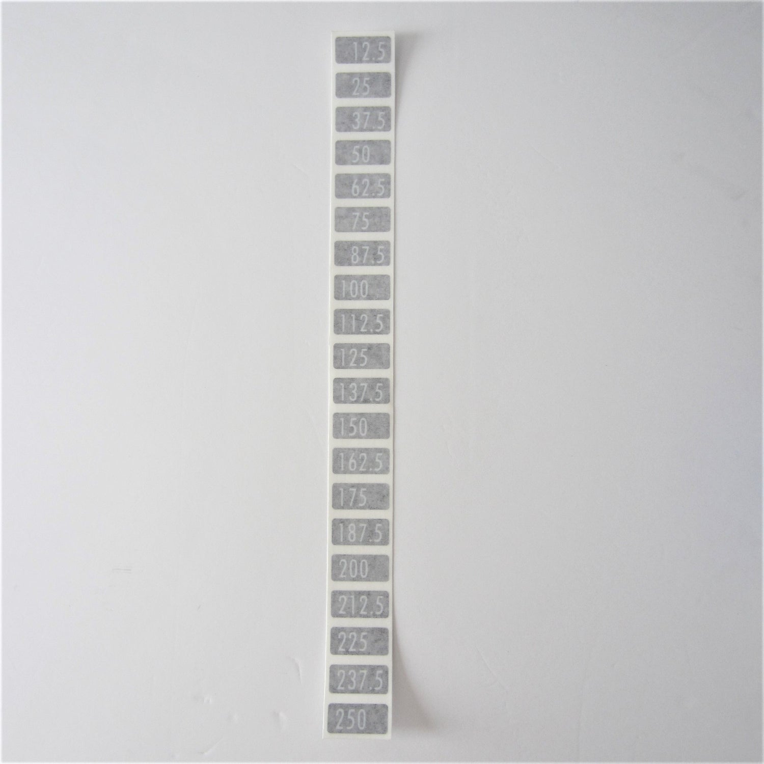 Cybex Weight Stack Number Decals 4 Types Available – FitnessGraphics.com