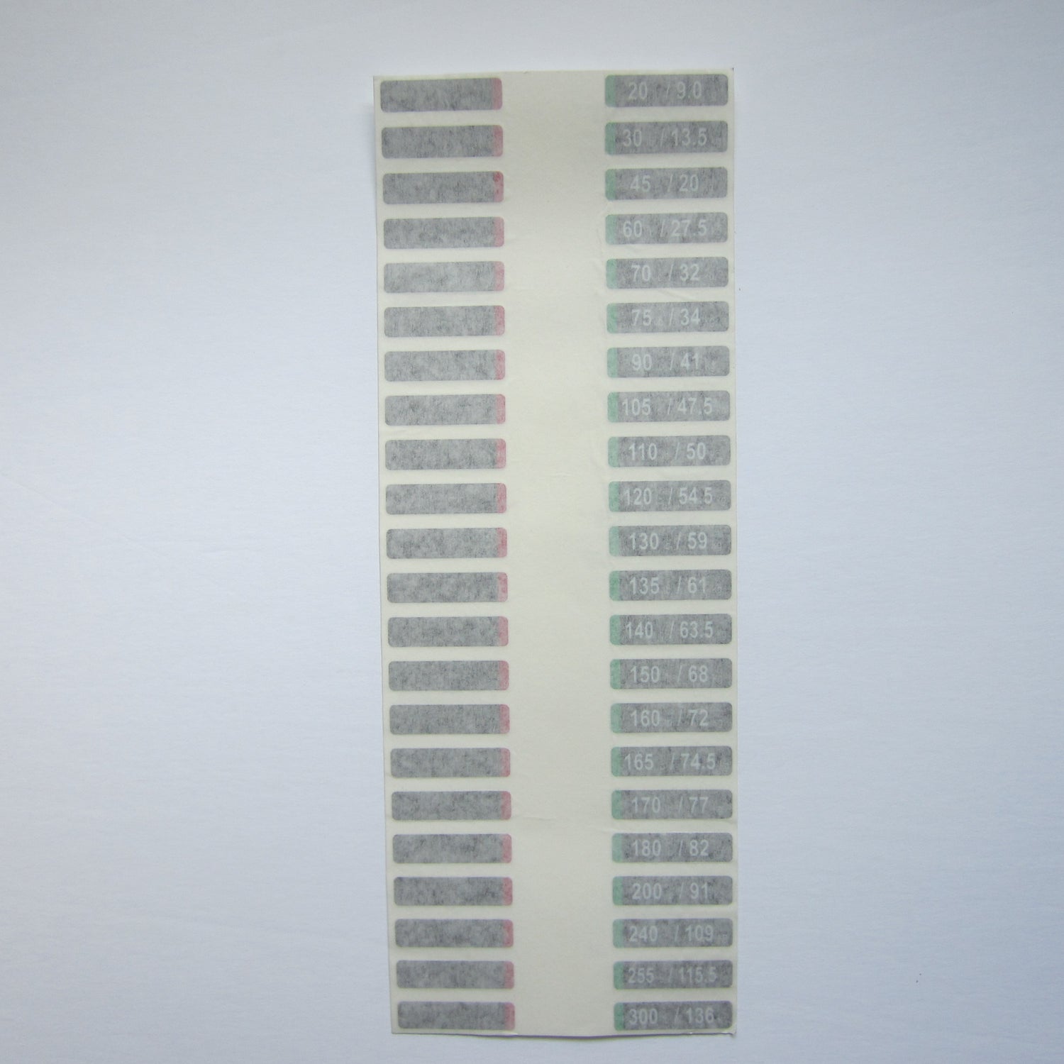 Weight Stack Number Decals Star Trac – FitnessGraphics.com