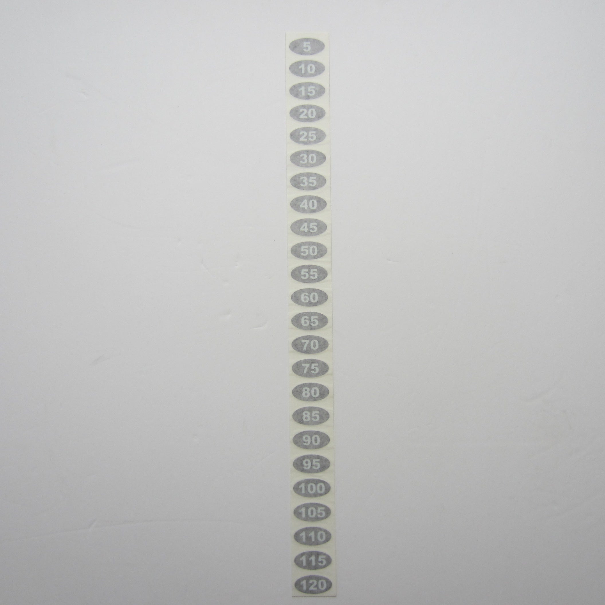 Weight Stack Decals or Dumbbell Rack Decals 5-120lb increments of 5lb ...