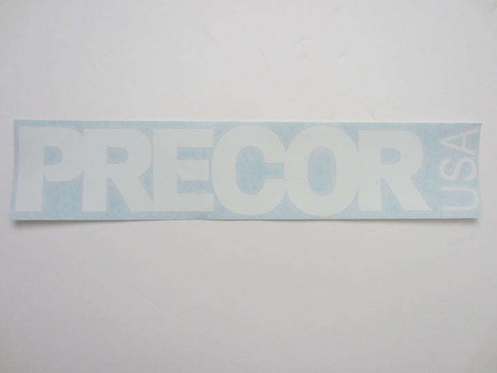 Precor USA Decals White – FitnessGraphics.com