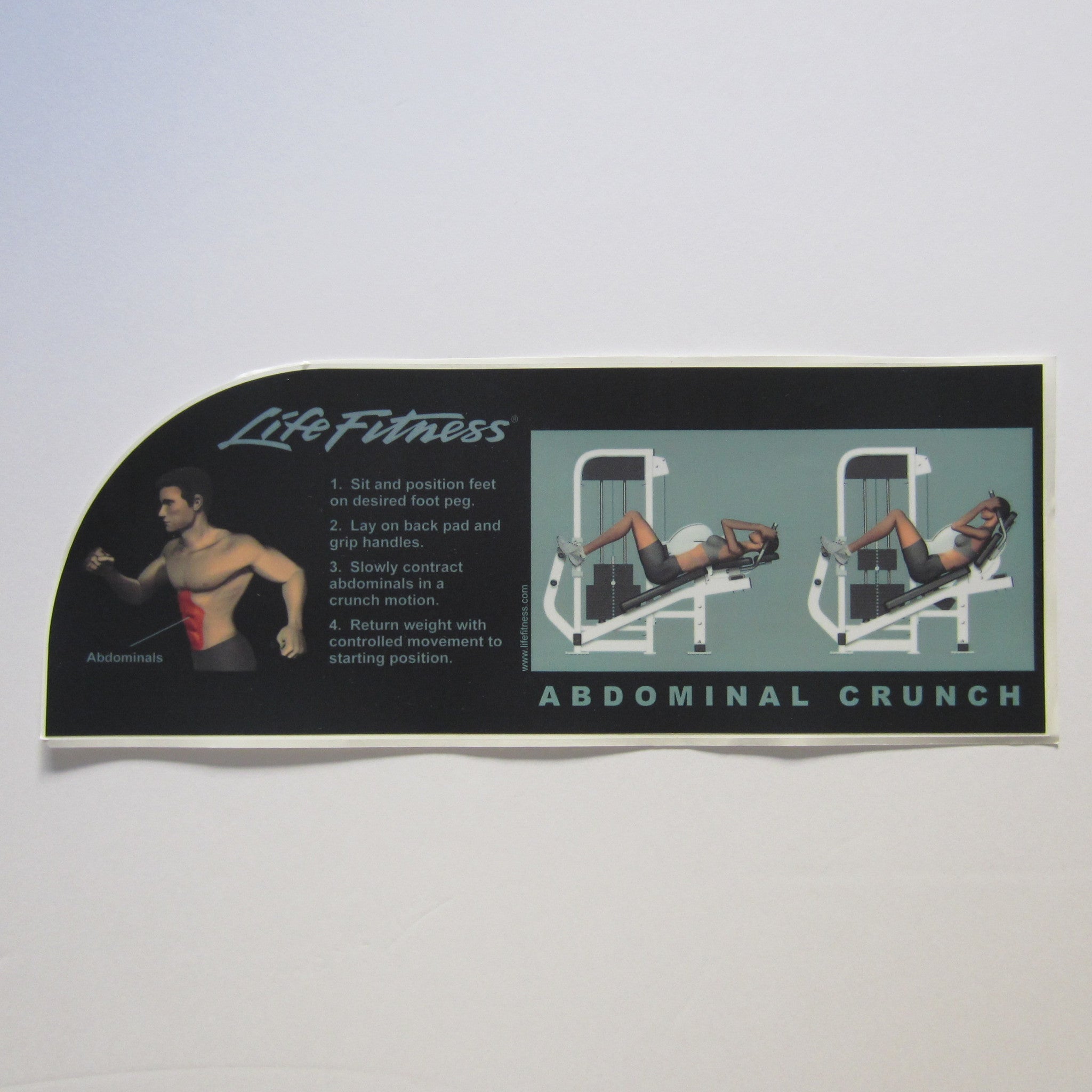 Pro 2 Abdominal Crunch - Supine – FitnessGraphics.com