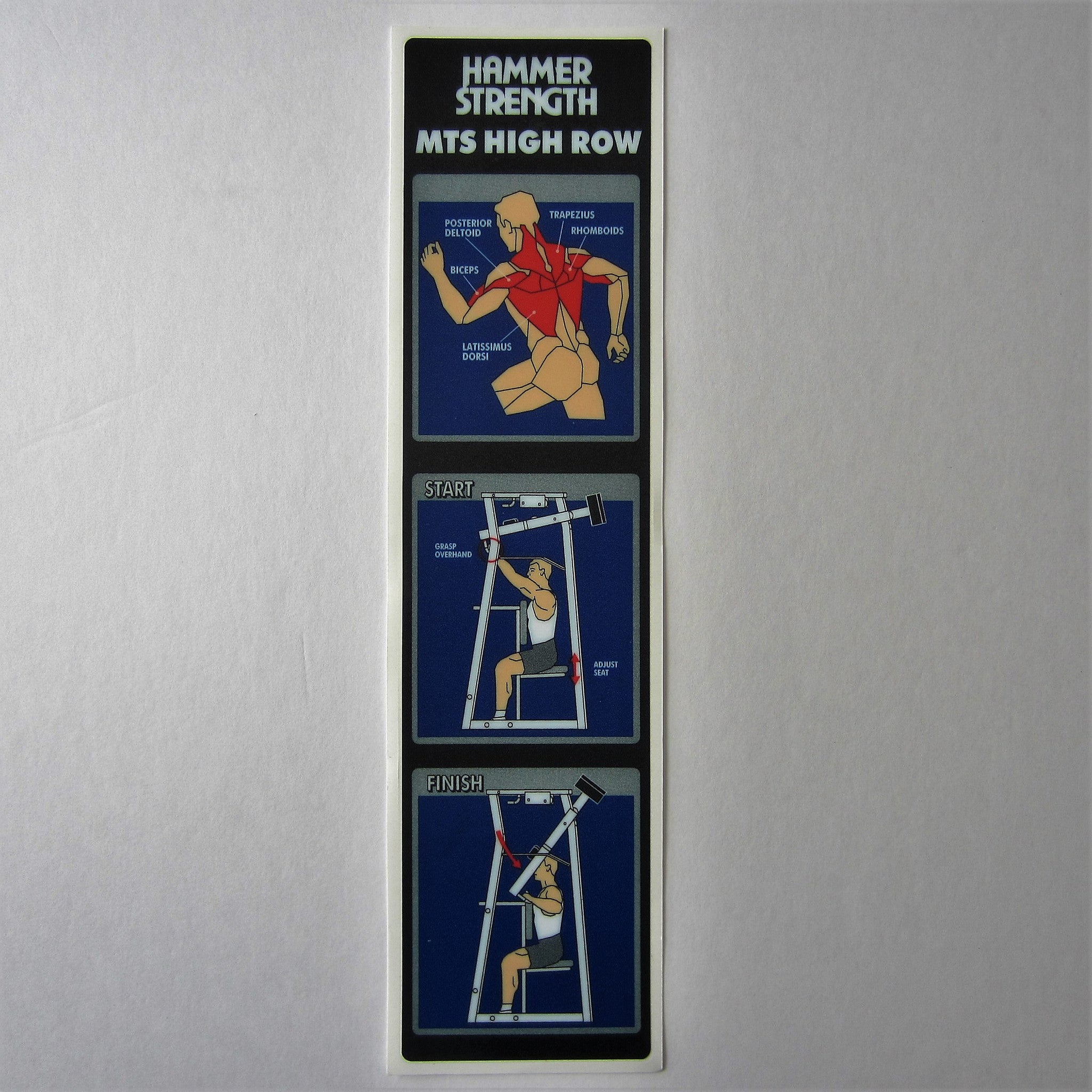 MTS High Row – FitnessGraphics.com