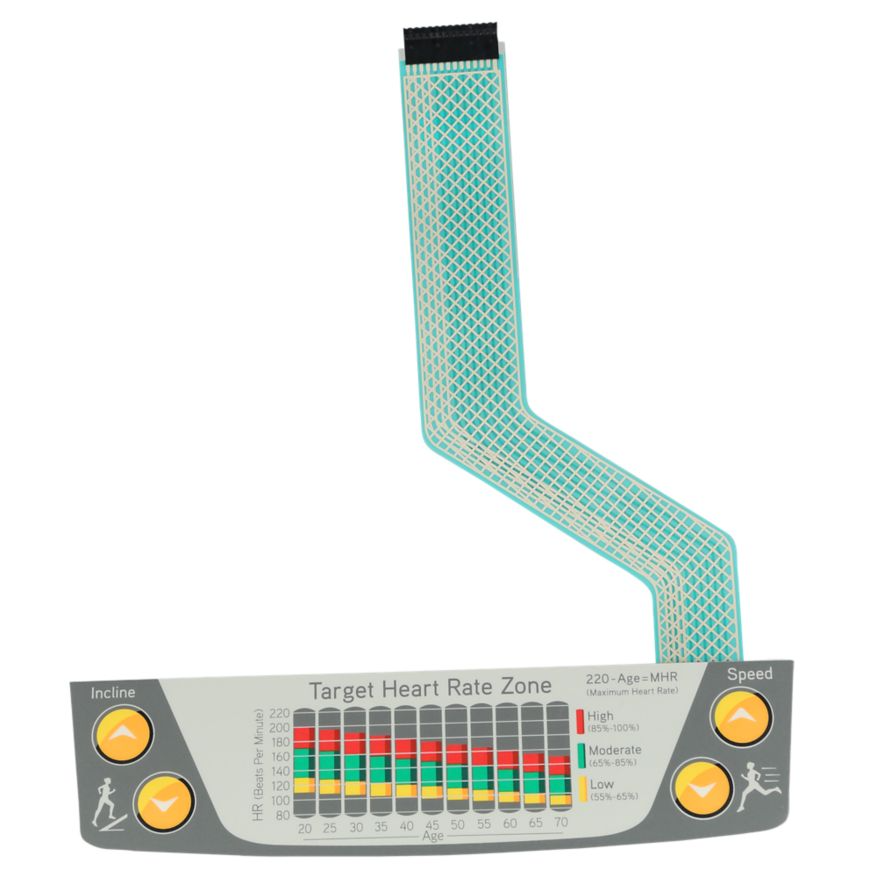 Matrix T5X G4 Treadmill Lower Overlay Keypad "14" PIN Connector "No TV ...