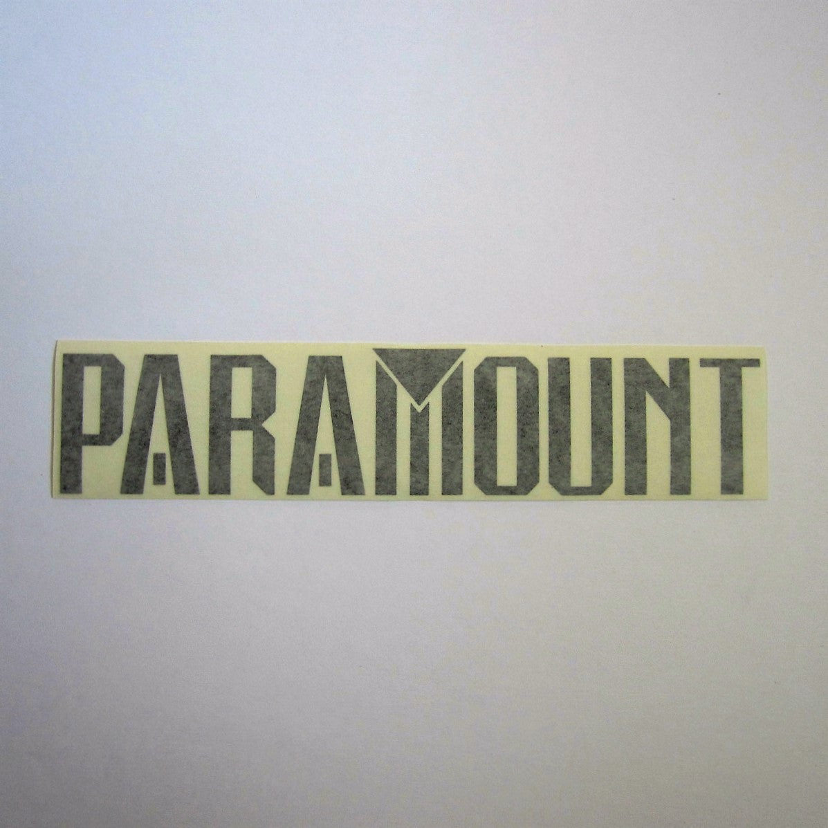 Paramount Decal Black 11-1/2" x 2-1/2" – FitnessGraphics.com
