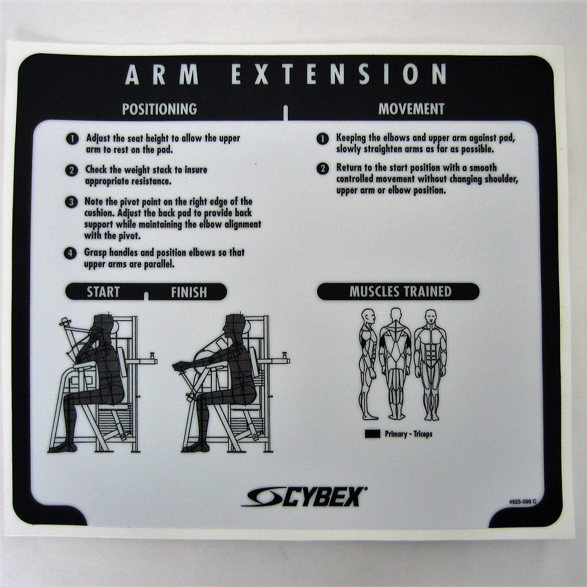 Cybex VR2 Arm Extension – FitnessGraphics.com